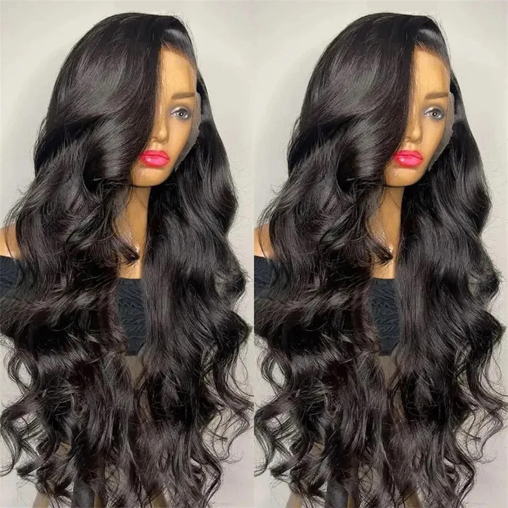 360 HD Transparent Lace Frontal Wig 32 36 Inch Body Wave Lace Front ...