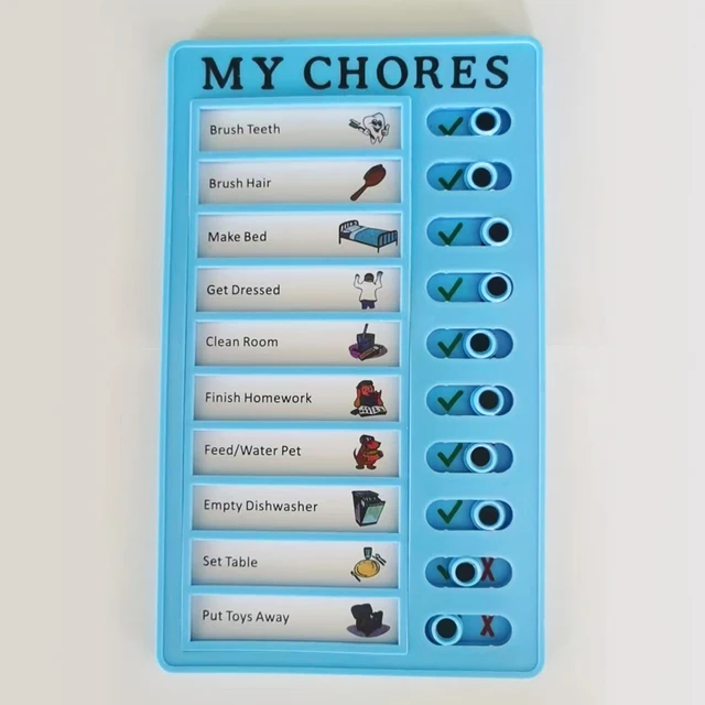 Self Discipline Check List Sticky Notes Daily Weekly Monthly Planner ...