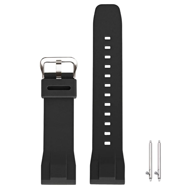 24MM Watch Band silicone Strap For Casio PROTREK PRG-650 PRG-600Y PRW ...