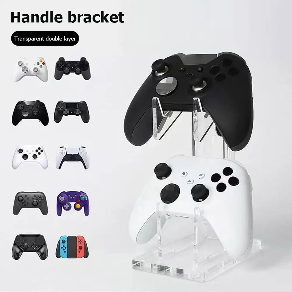 Dual-Game-Controller-Holder-Acrylic-Gamepad-Display-Support-for-Switch ...