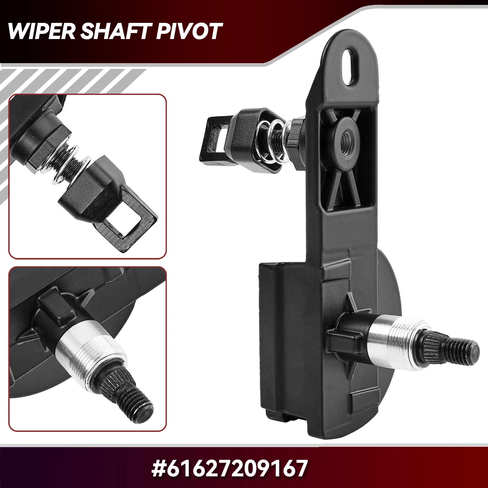 Windscreen-Rear-Window-Wiper-Shaft-Pivot-Wipershaft-61627209167-7209167 ...