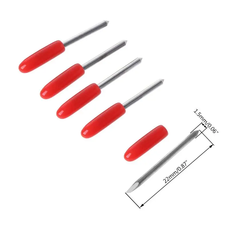 5Pcs-Set-30-45-60-Degree-Blades-Cutting-Plotter-For-Pcut-Vinyl-Cutter ...