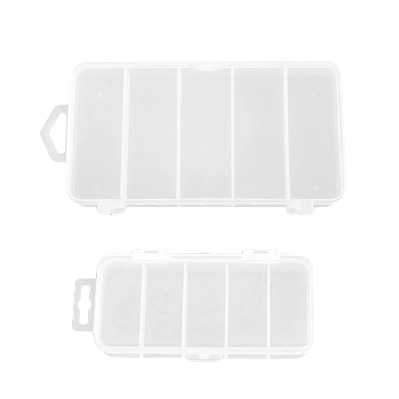 Fishing-Tackle-Box-Clear-Easy-Carrying-Organizer-Fishing-Gear-Box-Lure ...