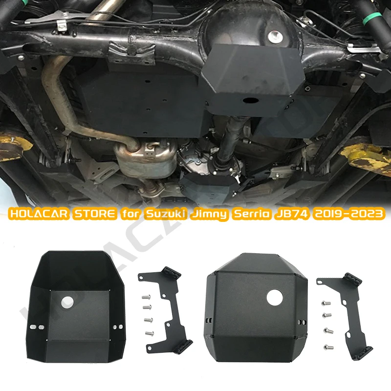 Car Front Rear Differential Cover Skid Plate for Suzuki Jimny Serria ...