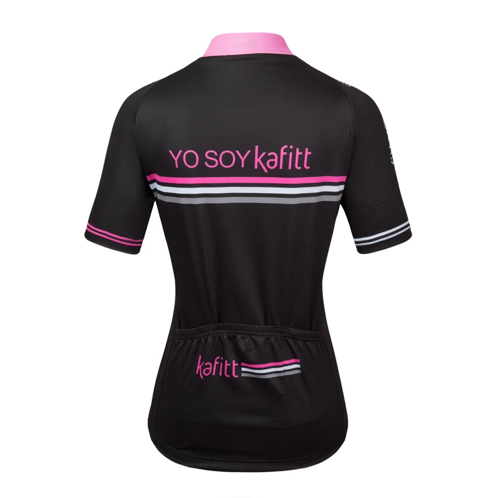 Kafitt – maillot à manches courtes pour femmes, vêtements de vélo, Ropa ...