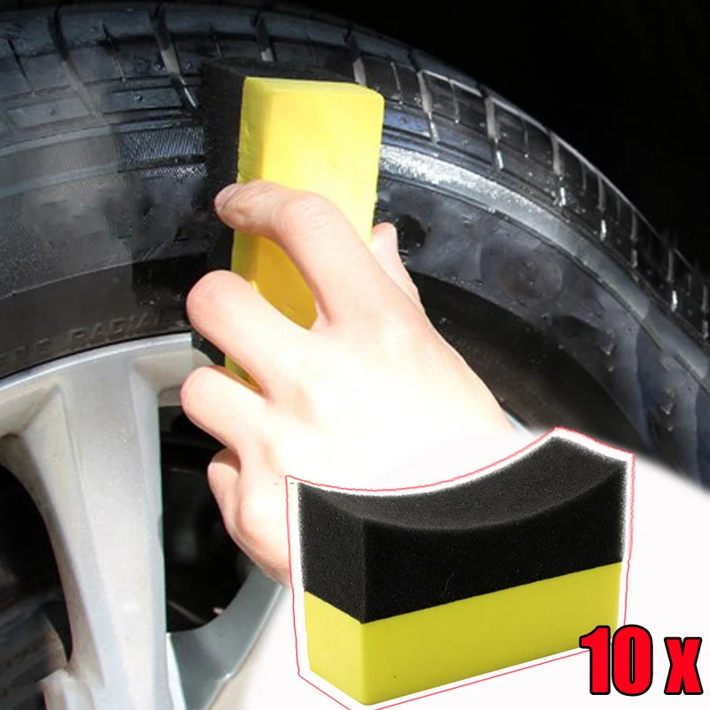Car-Wheel-Polishing-Waxing-Sponge-Brush-Tire-Cleaning-Foam-Sponge-Pad ...