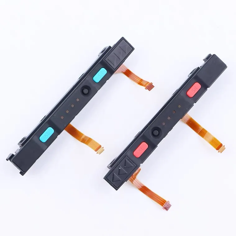 Original Replacement Joycon Left Right Slider Rail Assembly with Flex ...