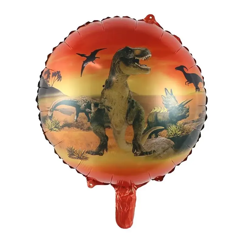 10 globos de helio de aluminio de 18 pulgadas con forma de dinosaurio ...