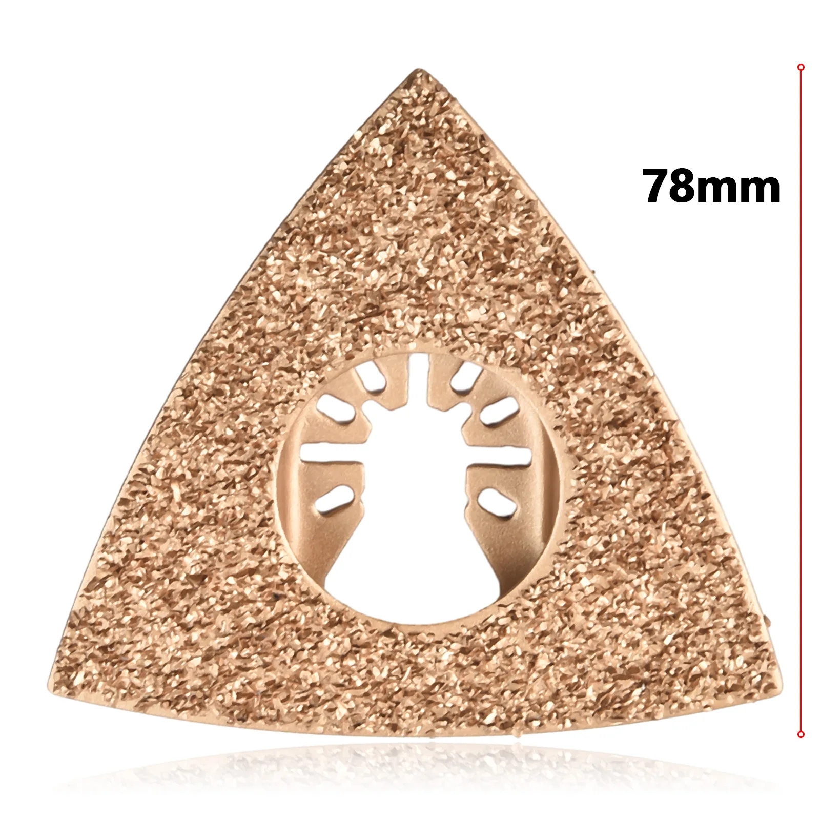78mm-Triangular-Sanding-Pad-Oscillating-Saw-Blades-For-Multitool-Tile ...