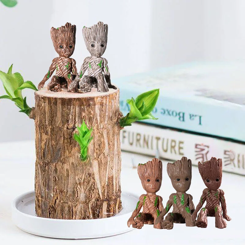 Cartoon-Baby-Groot-Miniature-Model-Desktop-Display-Figurine-Home-Decor ...
