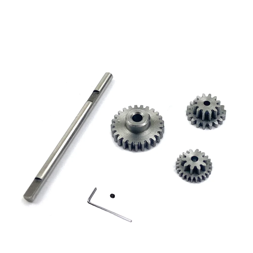 Metal Transmission Gear with D Axis Gearbox Steel Gears Set for WPL D12 ...