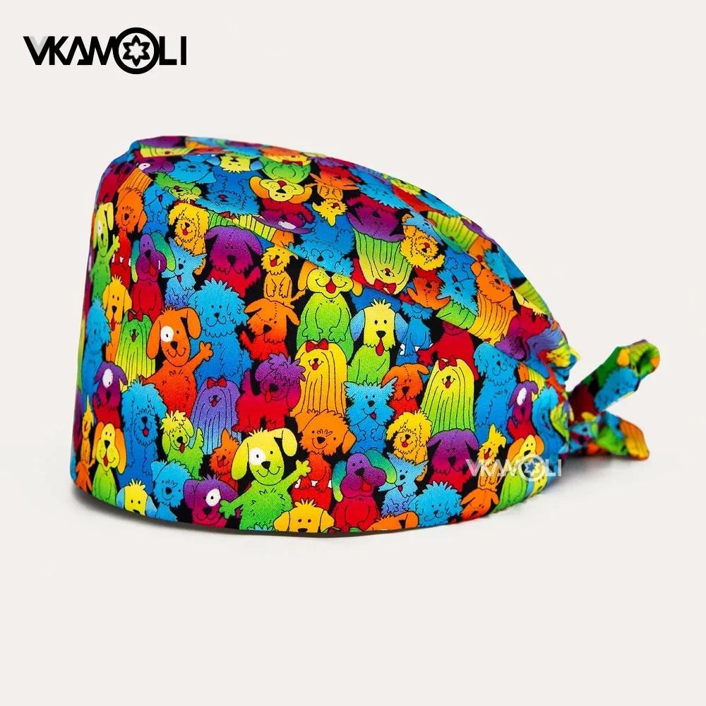 scrub-Hats-for-Veterinary-Specialists-and-Pet-Doctors-Caps-Surgeons-and ...