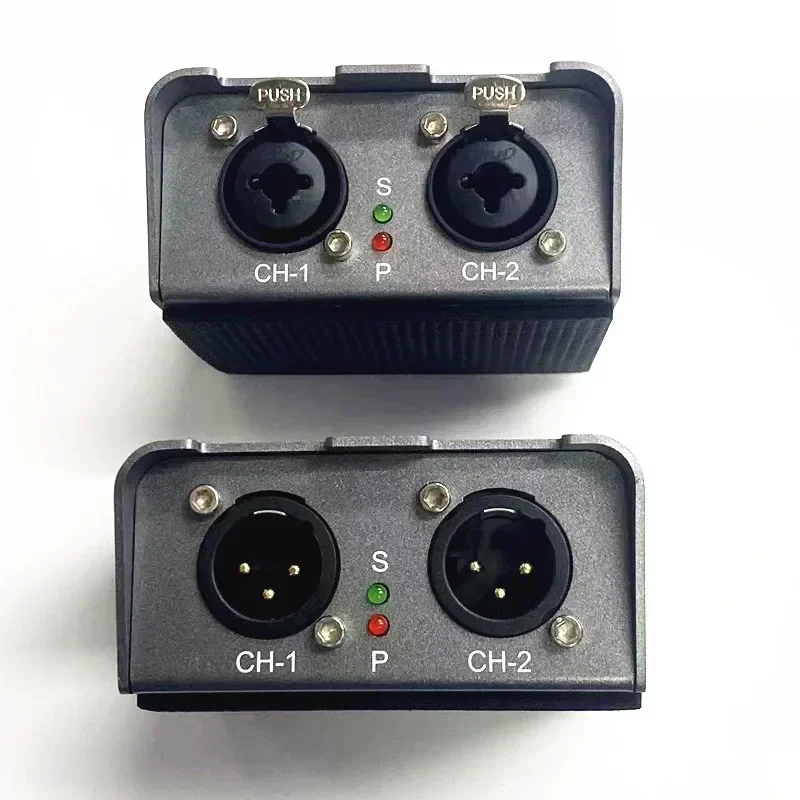 1/2 CH XLR Audio Fiber Optical Extender Over SC Fiber Optical up to ...