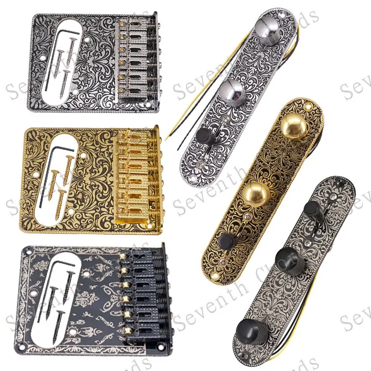 TL-pont-de-selle-roulettes-pour-guitare-lectrique-et-plaque-de-commande ...