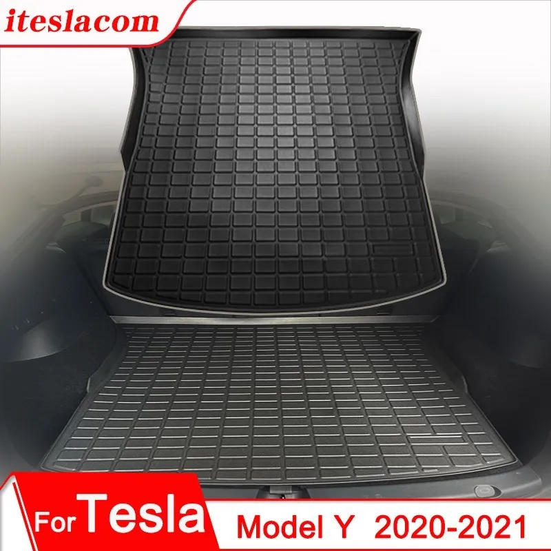 Model-Y-2017-2022-Trunk-Mat-TPE-Waterproof-Pad-Accessories-For-Tesla ...