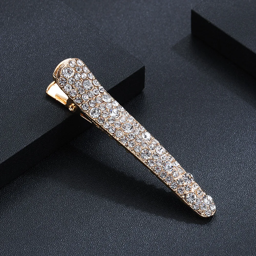 Beautiful Hair Clips for Woman Gold Color Metal Alligator Clip Fine ...