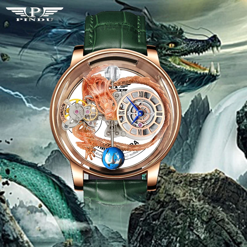Reloj-de-drag-n-fijo-reloj-de-leopardo-checo-reloj-Solar-de-zafiro ...