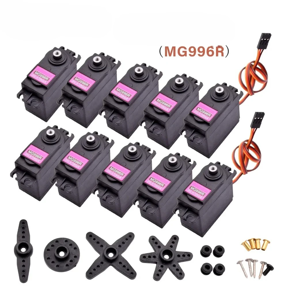 MG995-MG996R-JR-Steering-Rotation-Servo-Motor-180-360-MG-996-High-Speed ...