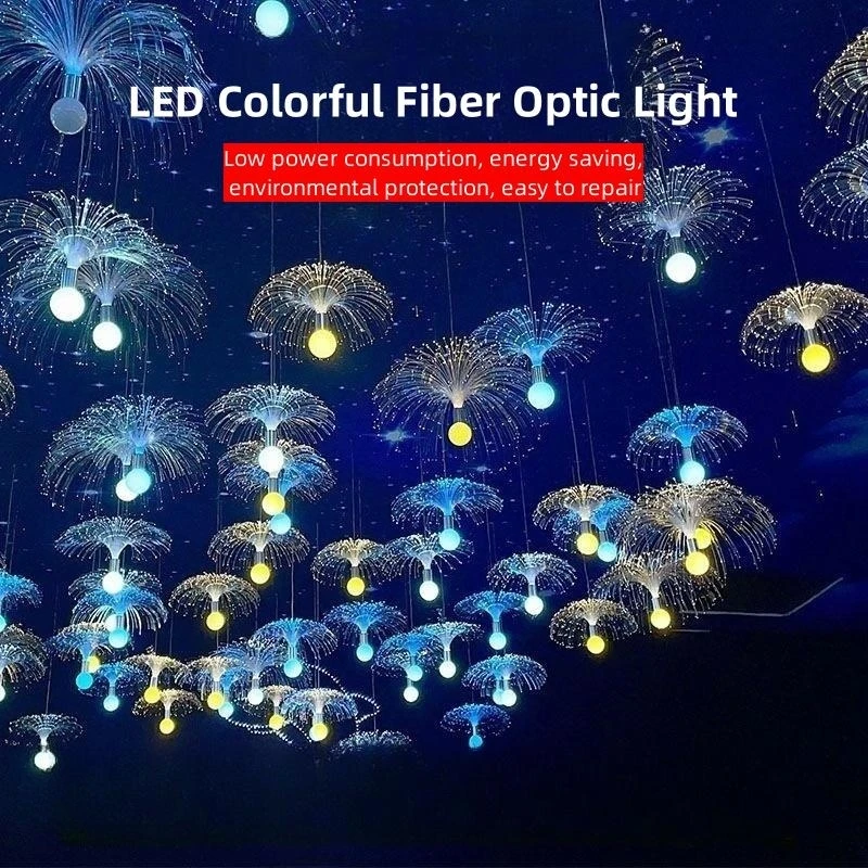 10pcs-Fiber-Optic-Jellyfish-String-Light-30CM-Outdoor-Christmas ...