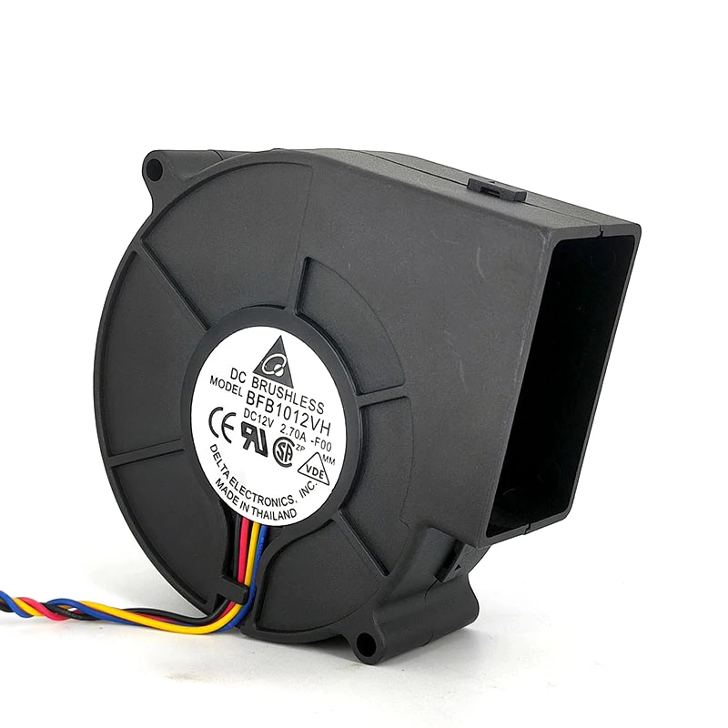 original BFB1012VH 12V 2.70A 9733 9.7CM 2-wire 4-wire Violent Turbo ...