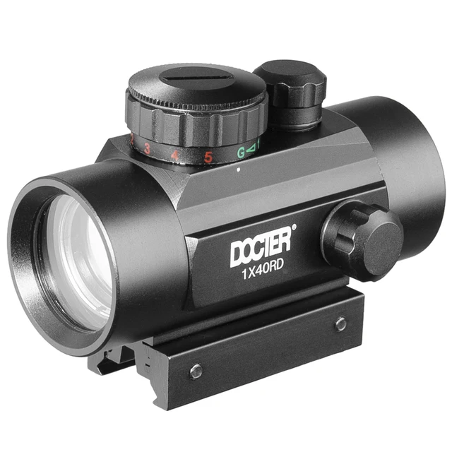 DOCTER 1x40 Red Dot 3x Magnifier Holographic Green Dot Sight Tactical ...