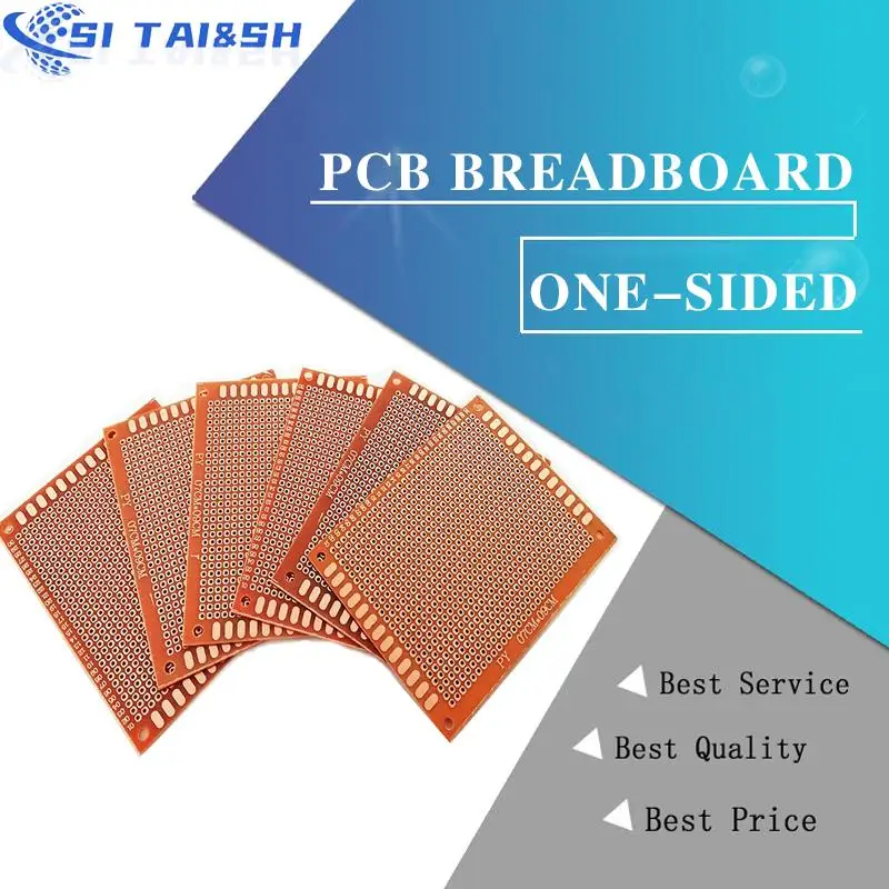 5pcs 7x9 7*9cm Single Side Prototype Pcb Breadboard Universal Board ...