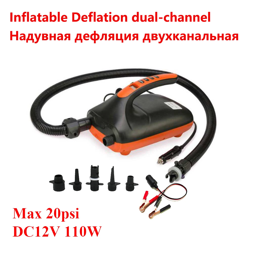 Sup-Pump-Car-12V-Electric-Air-16-20-PSI-For-iSUP-Inflatable-SUP-Stand ...