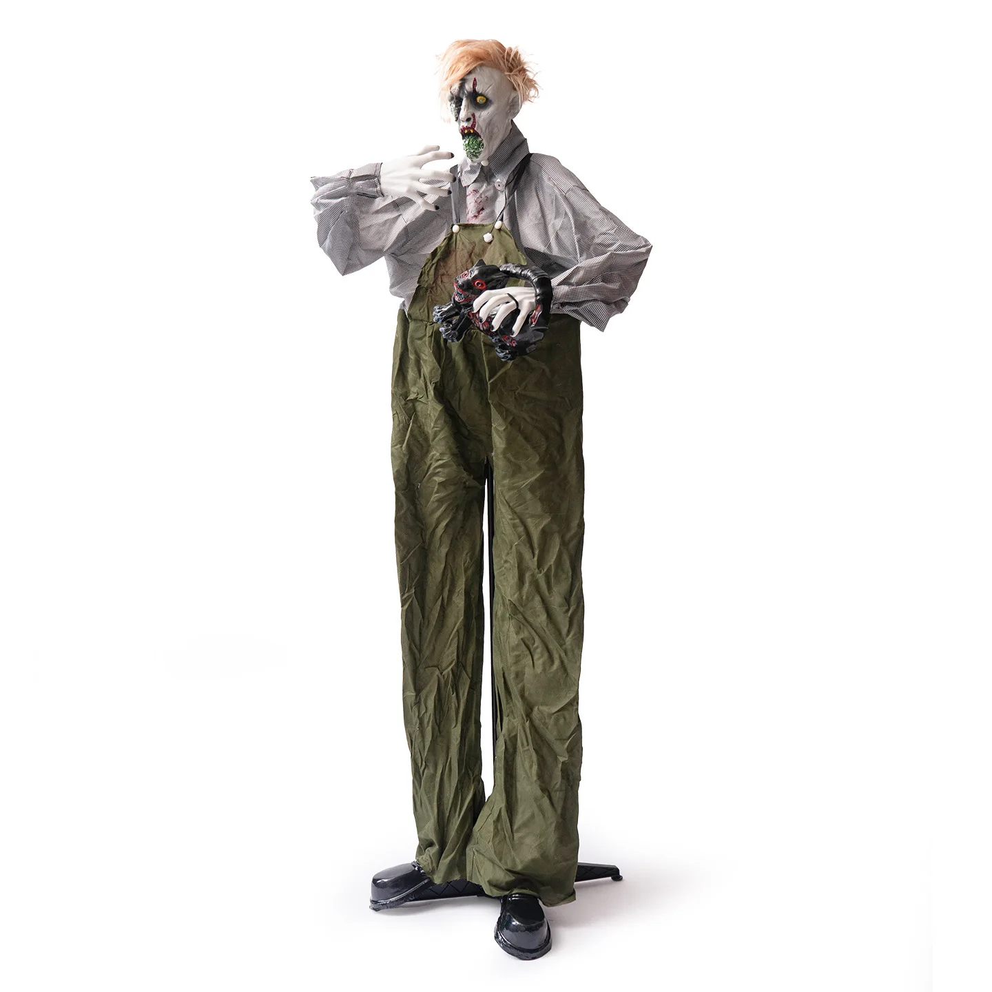 1.9 meters large overalls take cat zombie station haunted house outdoor ...