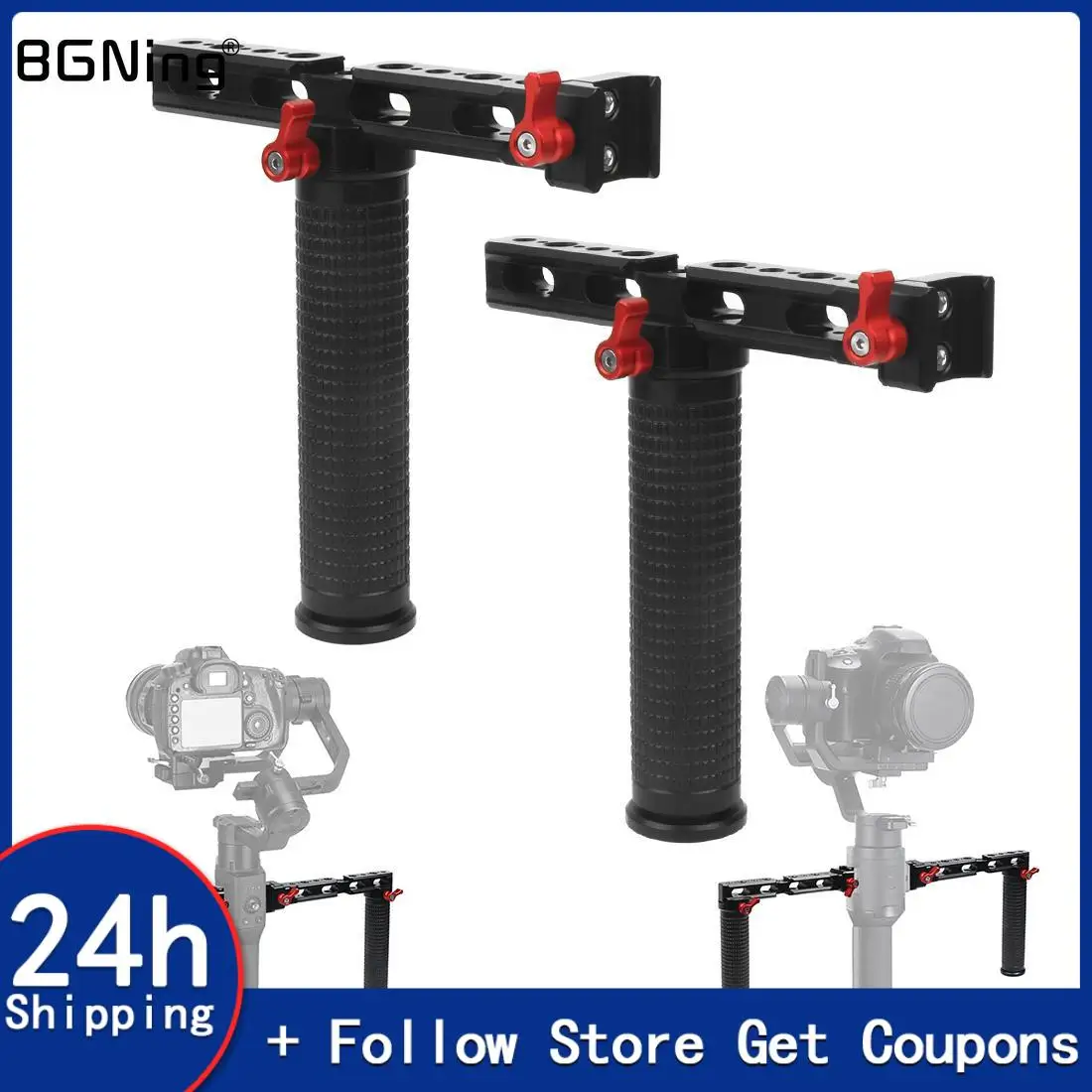 Dual-Handle-Gimbal-Extens-o-Grip-Pega-Lateral-Bot-o-de-Libera-o-R-pida ...