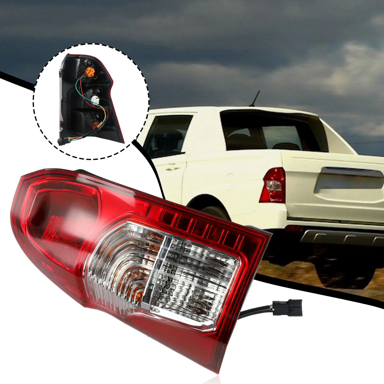 1-Car-Left-Rear-Tail-Light-Left-Right-Assembly-For-Ssangyong-Actyon ...