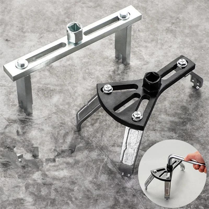 3-Jaws-Adjustable-Fuel-Tank-Lid-Wrench-Fuel-Gauge-Sender-Collars ...