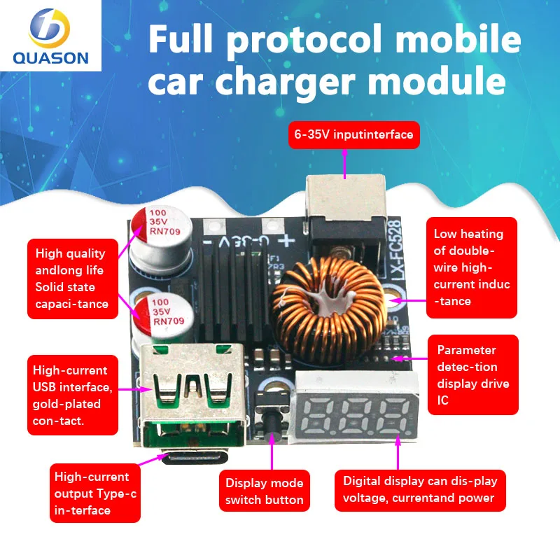 65W-Full-Protocol-Mobile-Phone-Fast-Charging-Module-PD-Fast-Charging ...