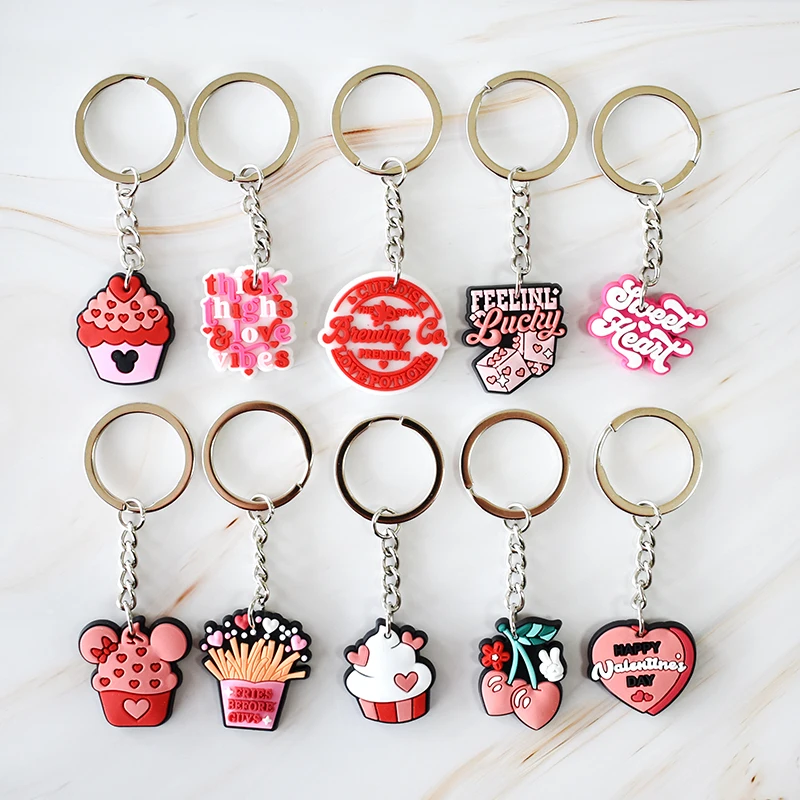 1PCS-PVC-Keychain-Valentine-s-Day-Key-Rings-Valentine-s-Day-Key-Holders ...