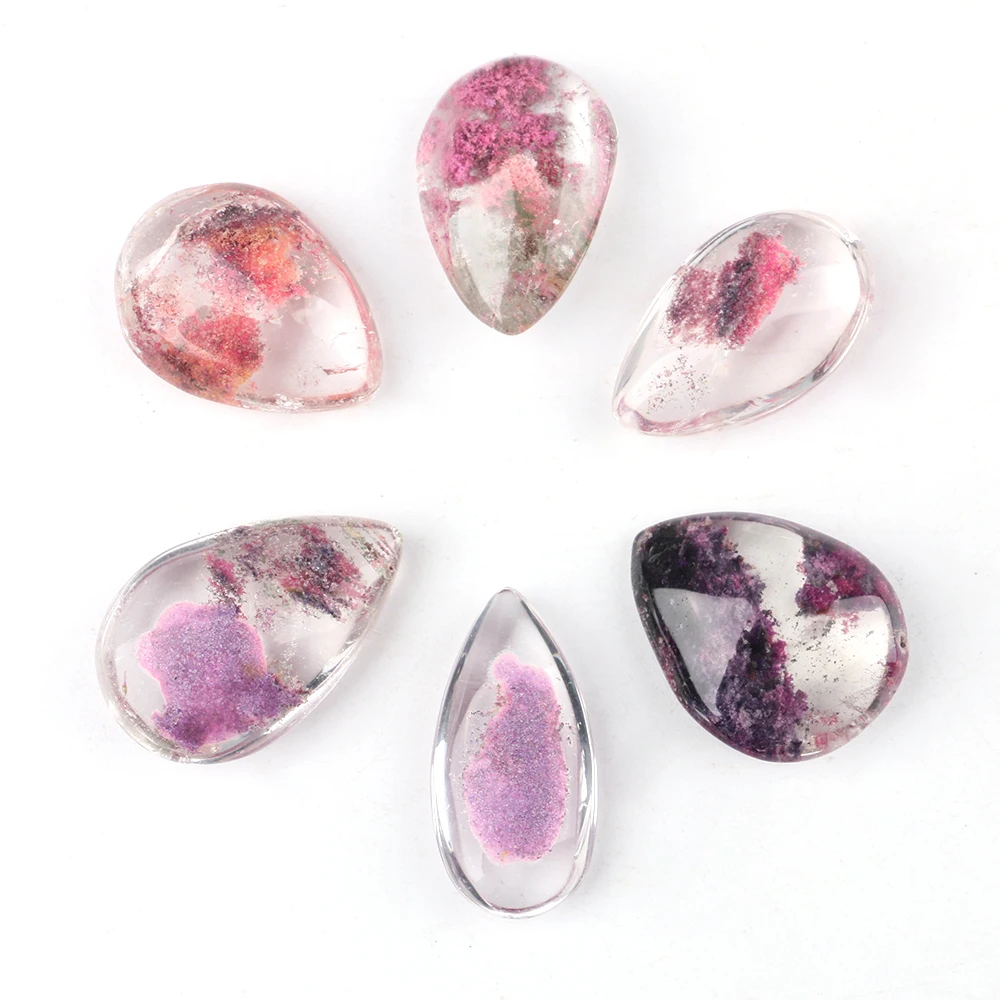 Ghost Phantom Crystal Purple Quartz Bead 1PC Random Natural Rare Gems ...