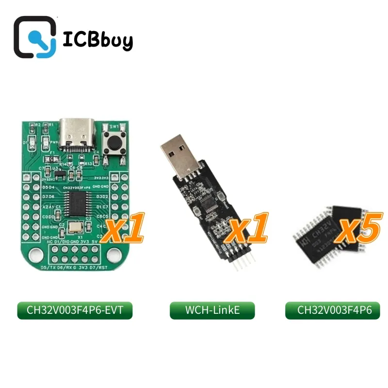 CH32V003F4P6-Development-Board-Kit-MCU-Development-Application ...
