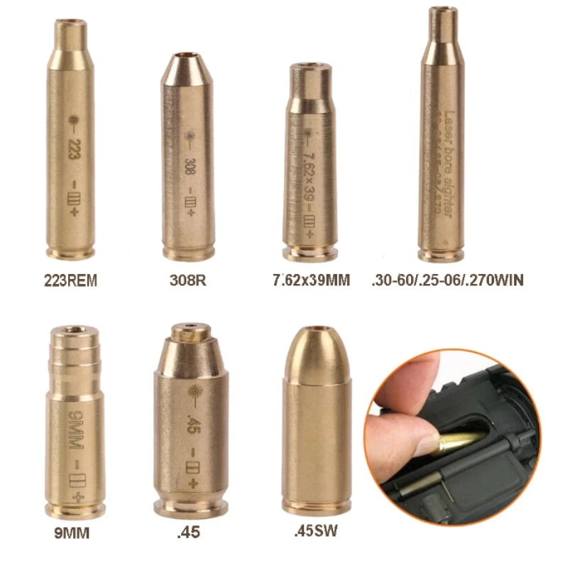 Tactical-Red-Laser-Bore-Sight-Boresighter-Cartridge-9mm-12GA-20GA-223 ...