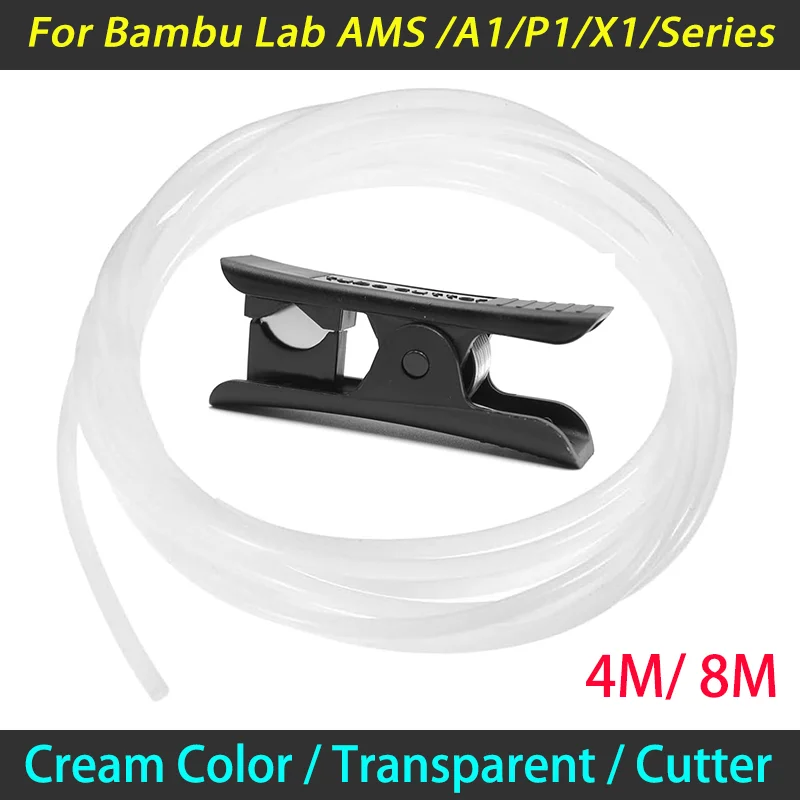 PTFE tube for Bambu Lab P1P AMS A1 mini 3D Printer Pipe Bowden Extruder ...