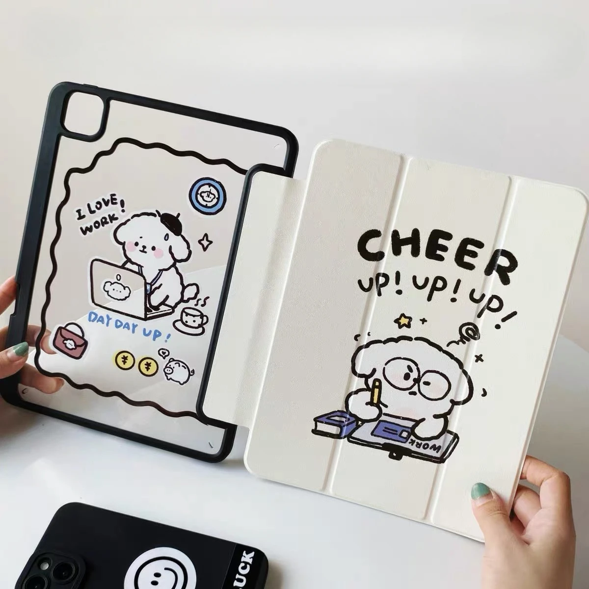 Adorable Cartoon Dog Tablet Case - Universal Fit for iPad mini6 8.3 ...