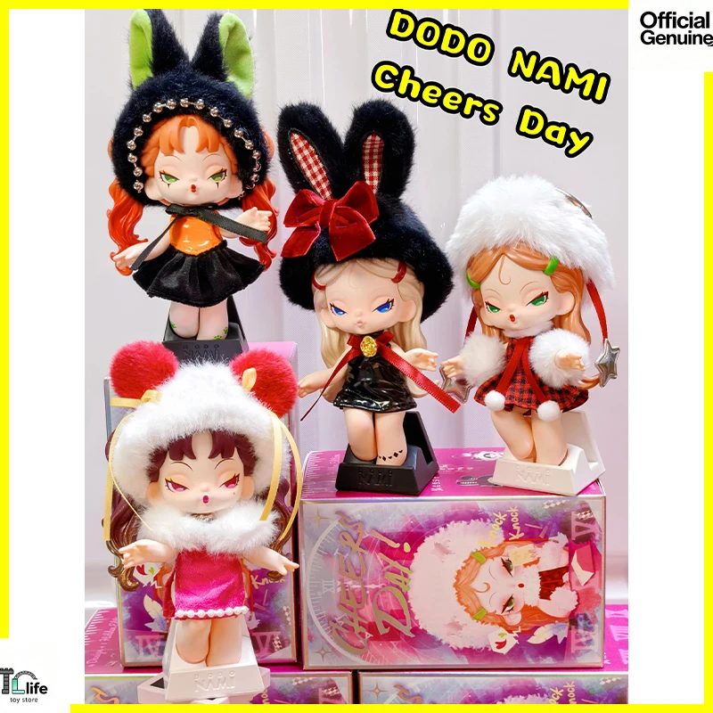 DODONAMI Cheers Day Series Vinyl Face Blind Box Toy Cute Anime Figures ...