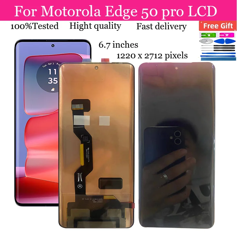 6-7-Amoled-for-Motorola-Edge-50-Pro-lcd-display-with-touch-screen ...