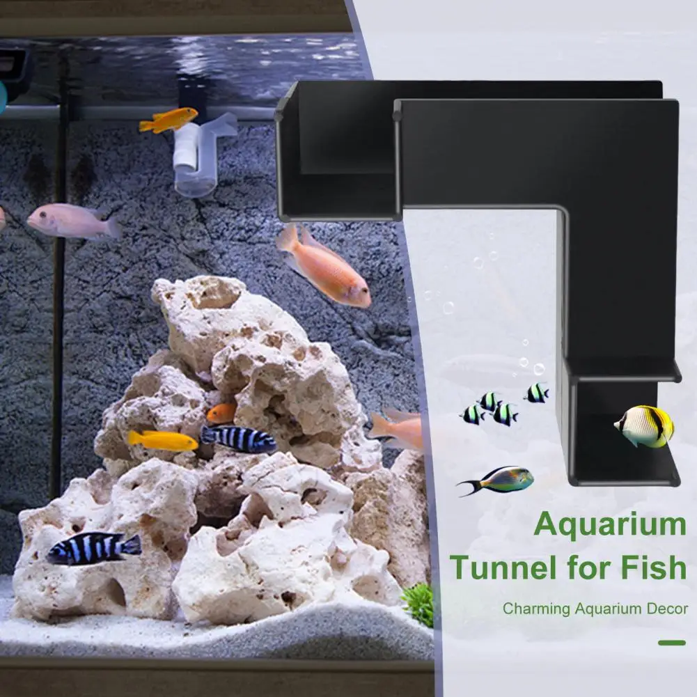 1/2Pcs Shrimp Cave Aquarium Tunnel Corner Aquarium Cave Fish Hideout ...