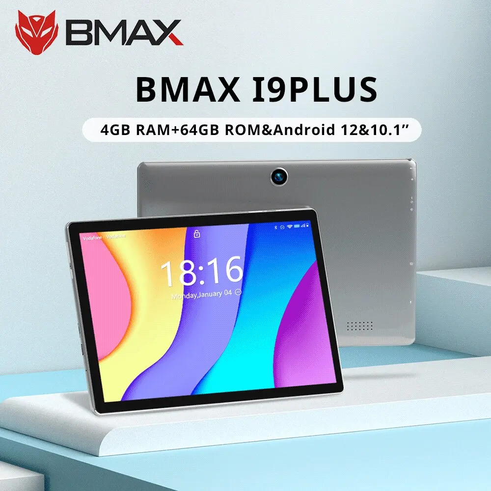 BMAX-MaxPad-I9-Plus-Android-12-GPU-G522EE-4GB-RAM-64GB-ROM-10-1 ...