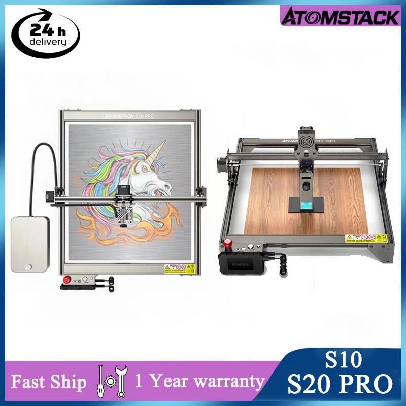 Atomstack X20/a20/s20 Pro Laser Engraver 20w Laser Power Carving Built ...
