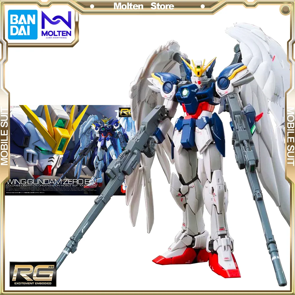 BANDAI-figura-de-acci-n-de-Gundam-Kit-de-modelo-Original-1-144-RG-Wing ...