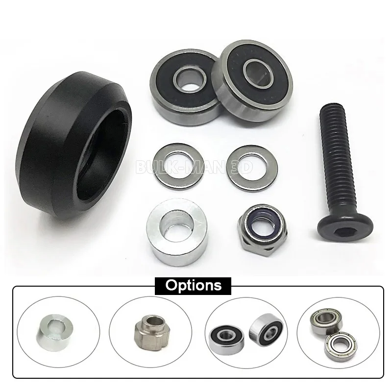 Delrin-POM-Solid-V-Wheel-Kit-with-625ZZ-625RS-Bearings-for-V-Slot ...