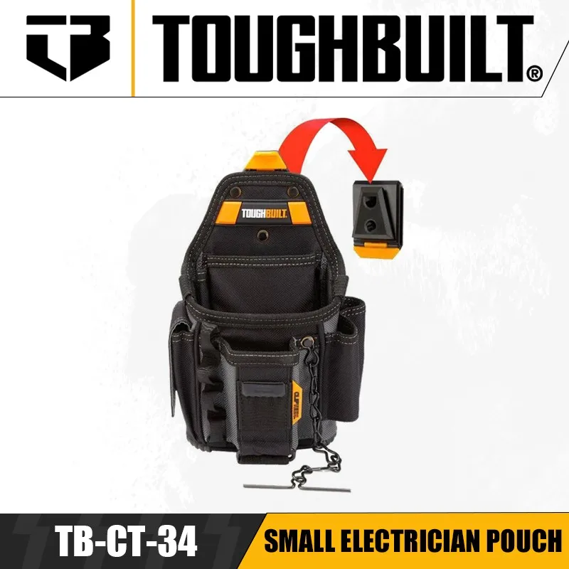 TOUGHBUILT-TB-CT-34-Small-Electrician-Pouch-Multi-functional-Portable ...