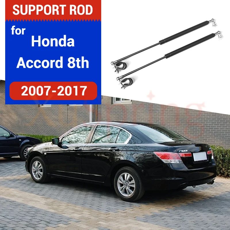 Car Rear Door Shock Strut Bars Hydraulic Rod for Honda Accord 8TH Euro ...