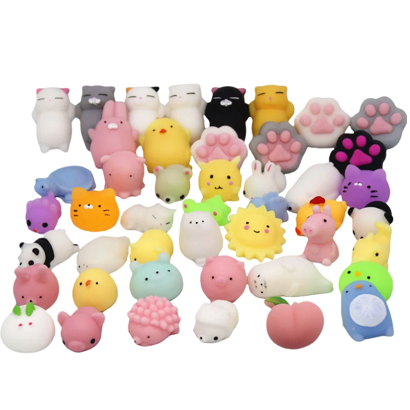 5-50PCS-Kawaii-Squishies-Mochi-Anime-Squishy-For-Kids-Antistress-Ball ...