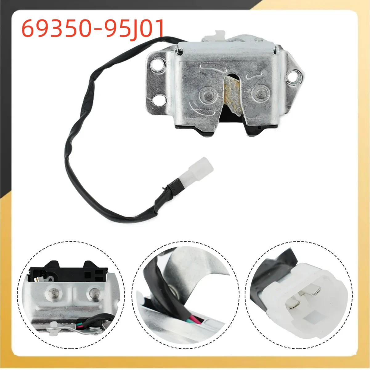 1x-Tailgate-Rear-Back-Door-Lock-Latch-Replacement-69350-95J01-For ...