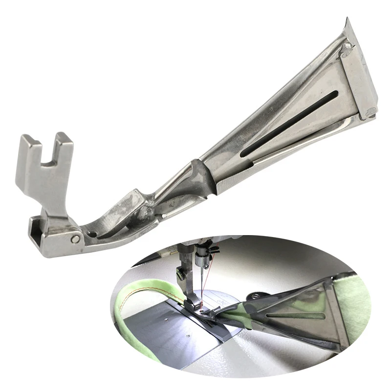 Industrial Sewing machine Flat car Pull Tube Presser Foot F515 ...